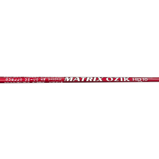 MATRIX Shafts OZIK HD Series Apple Red Golf Club Shafts – MATRIX SHAFTS